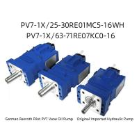 China PV7-1X/25-30RE01MC5-16WH
PV7-1X/63-71RE07KC0-16	
PV7-1X/10-20RE01MC3-10 German Rexroth Pilot PV7 Vane Oil Pump Original Imported Hydraulic Pump for sale