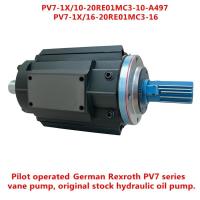 China PV7-1X/10-20RE01MC3-10-A497
PV7-1X/16-20RE01MC3-16	
PV7-1X/16-20RE01MC5-16 Pilot operated German Rexroth PV7 series vane pump, original stock hydraulic oil pump for sale