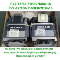 China PV7-1X/63-71RE07MD6-16	
PV7-1X/100-118RE07MC3-16 Oil pump PV7 series, pilot-operated variable vane pump, in stock, original packaging, Rexroth, made in Germany for sale