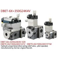China DBET-6X=350G24K4V
DBET-6X=420G24K4V-320
DBETE-6X/100G24K31A1V
DBETE-6X/100G24K31F1M Hydraulic proportional direct acting relief valve, pilot operated, manufactured by German original Rexroth for sale