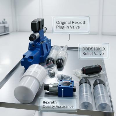 China R900769414 DBDS10K1X/160E German Rexroth original plug-in relief valve for sale