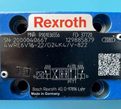 China R901496427 4WREE6E16-3X/V/24A1 Rexroth Proportional Valve Germany Rexroth for sale