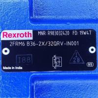 China R983032420  2FRM6B36-2X/32QRV-IN001 Rexroth speed regulating valve for sale