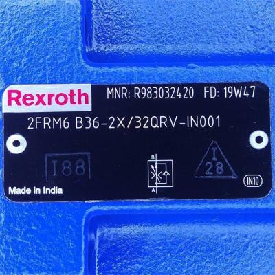 China R983032420  2FRM6B36-2X/32QRV-IN001 Rexroth speed regulating valve for sale