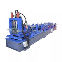 China Full automatic CZ purlin profile light gauge steel frame roll forming machine for sale