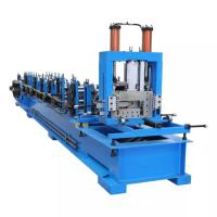 China Full automatic CZ purlin profile light gauge steel frame roll forming machine for sale