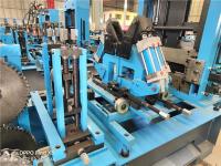 China Full automatic CZ purlin profile light gauge steel frame roll forming machine for sale