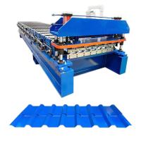 China High speed Roof Panel Roll Forming Machine 0.3-0.8mm used for roof for sale