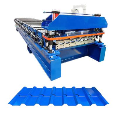 China High speed Roof Panel Roll Forming Machine 0.3-0.8mm used for roof for sale