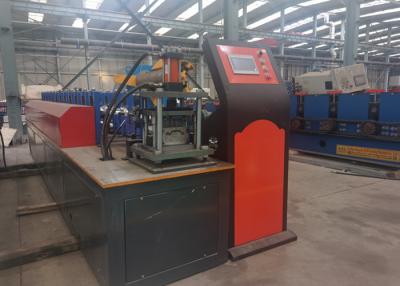 China 5.6mx1.2mx1.3m Shutter Door Roll Forming Machine Hydraulic Cutting Device for sale