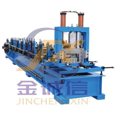 China CZ80-300 Purlin Roll Forming Machine , Full Automatic CZ Channel Roll Forming Machine for sale