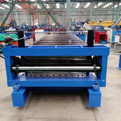 China High Speed Metal Trapezoidal Roof Panel Double Layer Roll Forming Machine for sale