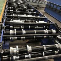 China high speed printed color steel Trapezoidal roof sheet making machine roofing panel machine for sale