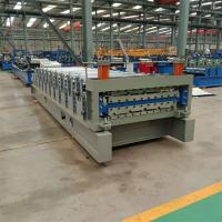 China Steel Double Layer Roll Forming Machine For Metal Ibr Box Profile Roof Wall Panel for sale