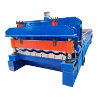 China 3-5m/Min Steel Tile Roll Forming Machine 235Mpa Yield Strength for sale