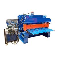 China 3-5m/Min Steel Tile Roll Forming Machine 235Mpa Yield Strength for sale
