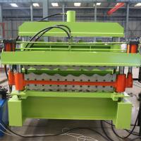 China Color Steel Galvanized Roof Double Layer Roll Forming Machine For Metal Building Material for sale