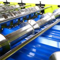China Color Steel Trapezoidal Roll Forming Machine for Roof / wall for sale