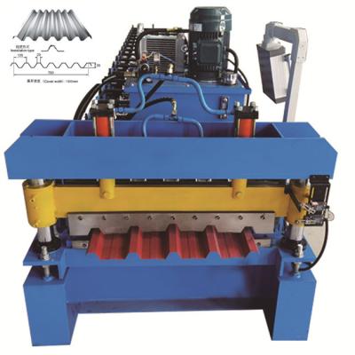 China Galvalume high speed roof panel roll forming machine 0.3-1mm used for Household for sale
