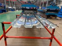 China Galvalume high speed roof panel roll forming machine 0.3-1mm used for Household for sale