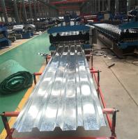 China Metal color steel roof panel roll forming machine high speed roofing making machine for sale