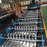 China Galvalume high speed roof panel roll forming machine 0.3-1mm used for Household for sale