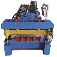 China Metal color steel roof panel roll forming machine high speed roofing making machine for sale