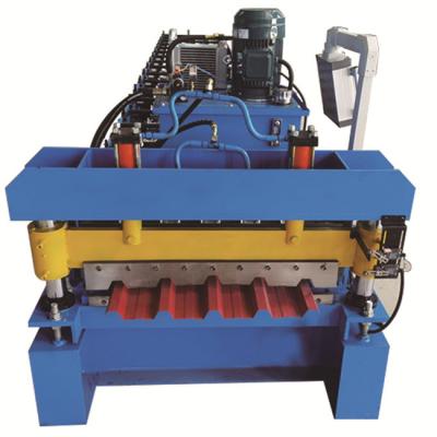China Metal color steel roof panel roll forming machine high speed roofing making machine for sale