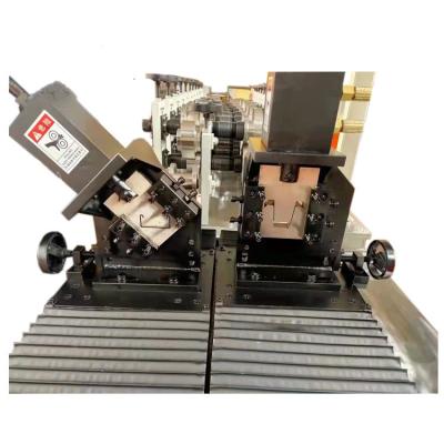 China Double Line Metal Stud And Track Drywall C U Omega L Angle Profile Roll Forming Machine for sale