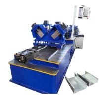 China Steel Double C and U Line Light Steel Stud Roll Forming Machine to Make Drywall Profiles for sale