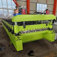 China 15-20m/min high speed R-panel roll forming machine roof panel making machine for sale