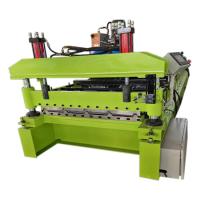 China 15-20m/min high speed R-panel roll forming machine roof panel making machine for sale