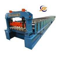 China METAL DECK ROLL FORMING MACHINE FLOOR DECK COLD ROLL FORMING MACHINE for sale