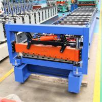 China Color steel 15-20m/min roof panel roll forming machine fully automatic 0.3-0.8mm for sale