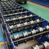 China Color steel 15-20m/min roof panel roll forming machine fully automatic 0.3-0.8mm for sale