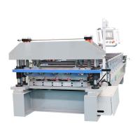 China Hydraulic shear high speed 15-20m/min roof panel roll forming machine for Building Roof for sale