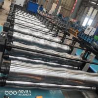 China Iron steel high speed glazed tile roll forming machine 3-5m/min hydraulic shear for sale