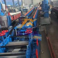 China Red Color Photovoltaic bracket Roll Forming Machine PLC Control Full Automatic for sale