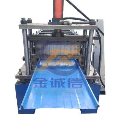 China 15-20m/min Standing Seam Roof Tile Roll Forming Machine For Civilian Constructions for sale