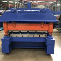 China High speed color glazed tile roll forming machine 0.3-0.8mm for Construction Material for sale