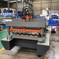 China Color steel glazed tile roll forming machine glazed sheet making machine 0.3mm-0.8mm for sale