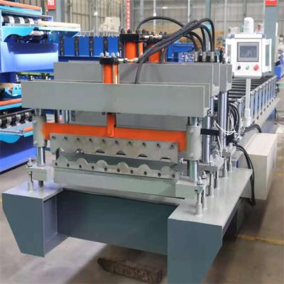 China New design glazed tiles forming machine bamboo fully automatic color steel 0.3-0.8mm for sale