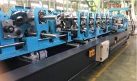 China Fully Automatic CZ Type Steel Purlin Machine 0-25m/min 18 Stations rollers for sale