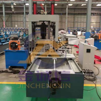 China 80mm Roller Shaft C Z Purlin Roll Forming Machine , C Shape Purlin Making Machine for sale