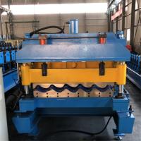 China Customized aluminum glazed tile roll forming machine glazed tiles forming machine for sale