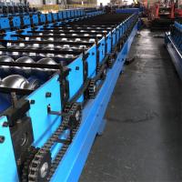 China Customized aluminum glazed tile roll forming machine glazed tiles forming machine for sale