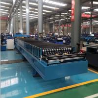 China Customized Metal Corrugated Sheet Roll Forming Machine For Wall Panels And Roof Sheets for sale