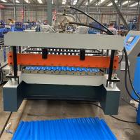 China Metal Color Steel Roofing Sheet Corrugating Sheet Roll Forming Making Machine Price for sale