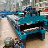China Metal Tile Corrugated Sheet Roll Forming Machine For Building Material Wall Roof Panel for sale