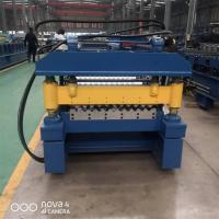 China Color Steel Corrugated Roofing Wall Iron Sheet Making Metal Sheet Roll Forming Machine for sale